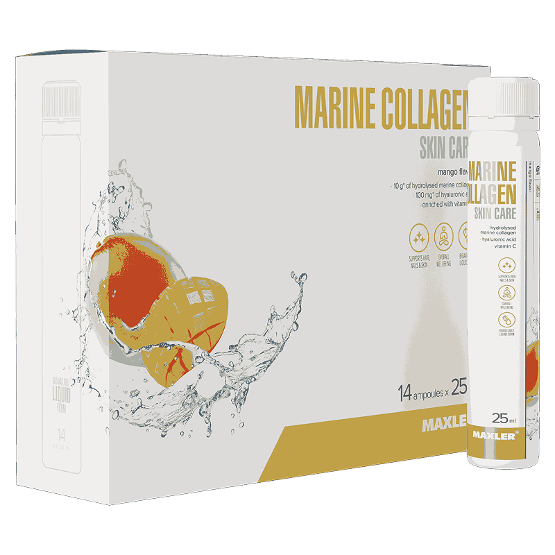 Макслер Морской Коллаген Скинкэар Фл.25Мл №14 Манго