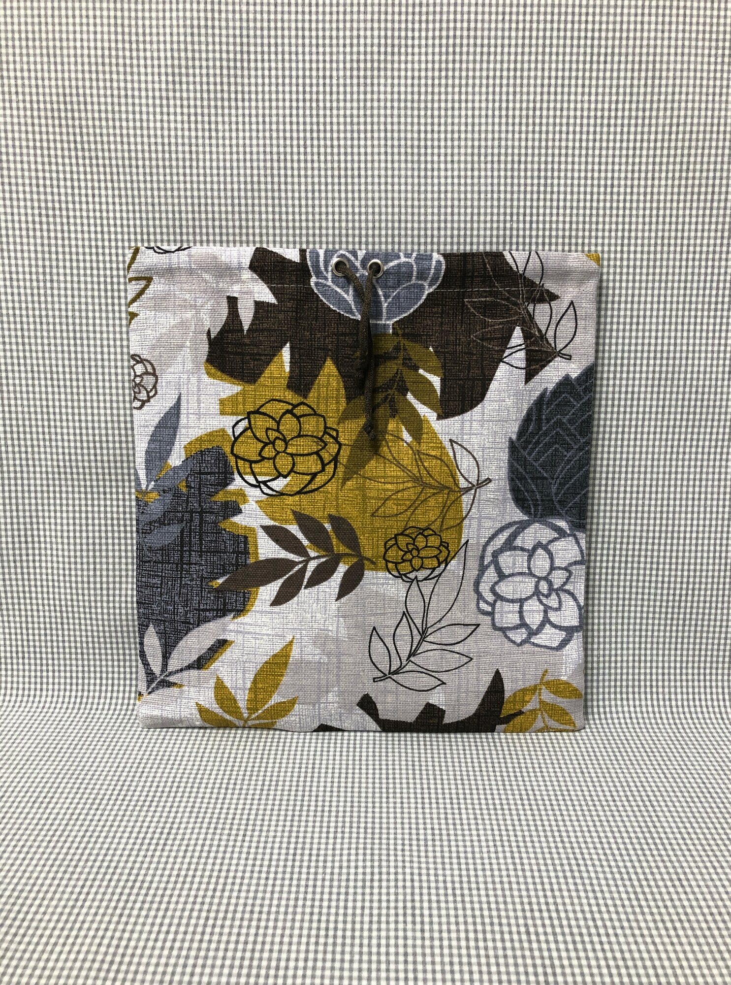 Мешочек из рогожки 27х26 см, цвет м19-1, хлопковый, для упаковки и хранения