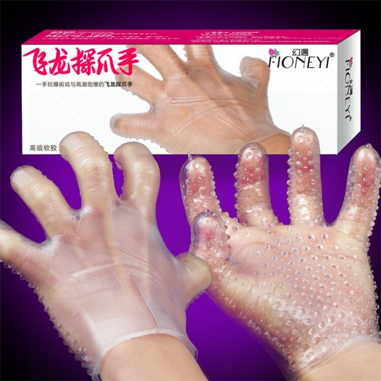 Насадки и удлинители эротические, На палец, 16см