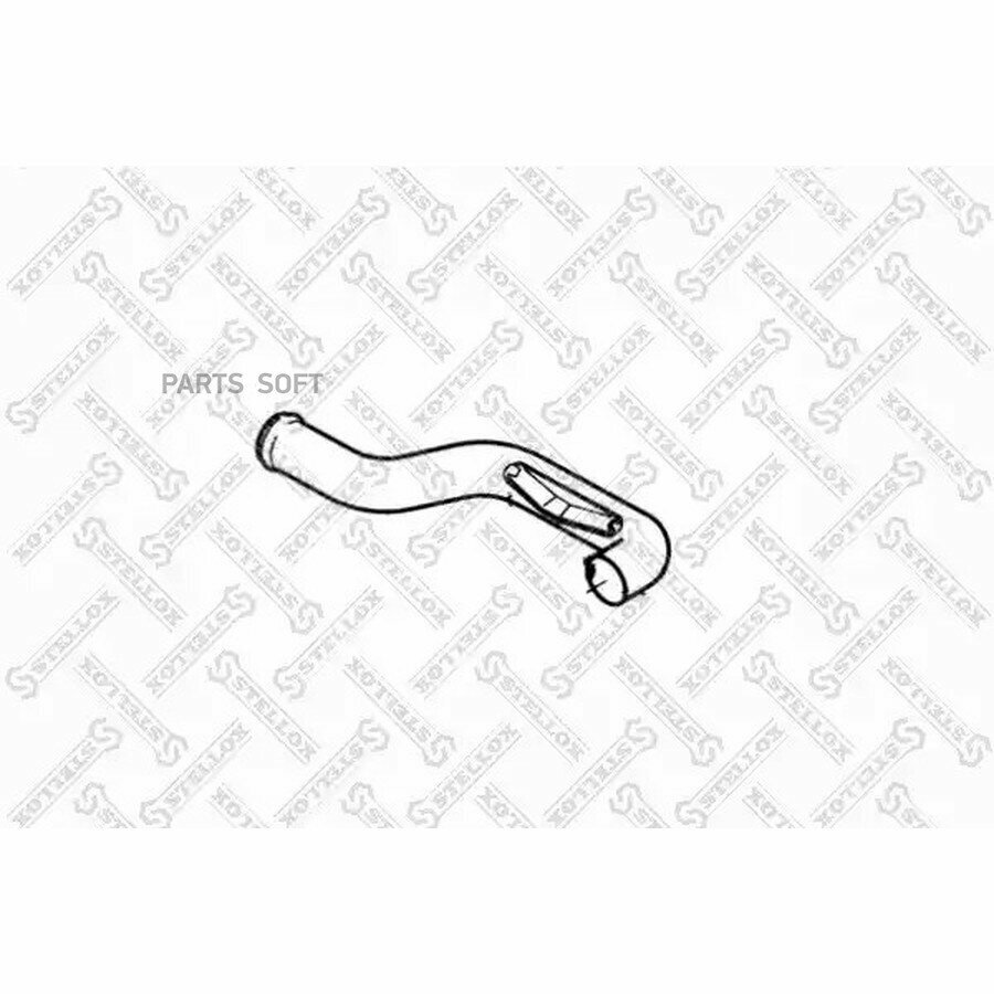 Труба глушителя выхлопная !3-изг\Volvo FH12/16 FM12 от официального дистрибьютора, STELLOX, артикул 8203529SX