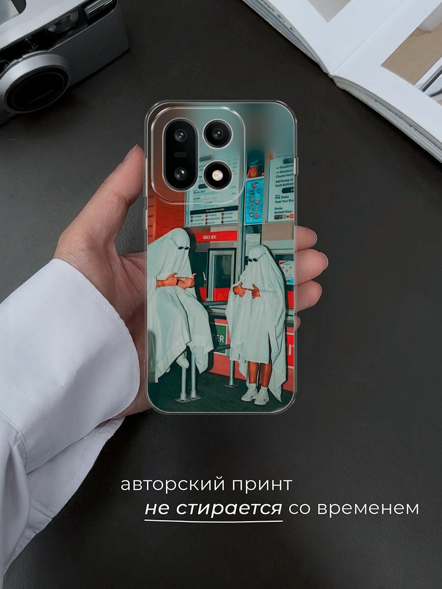 Силиконовый чехол на OnePlus 15 / Ван Плас 15 с принтом Chillin Killin — фото 1
