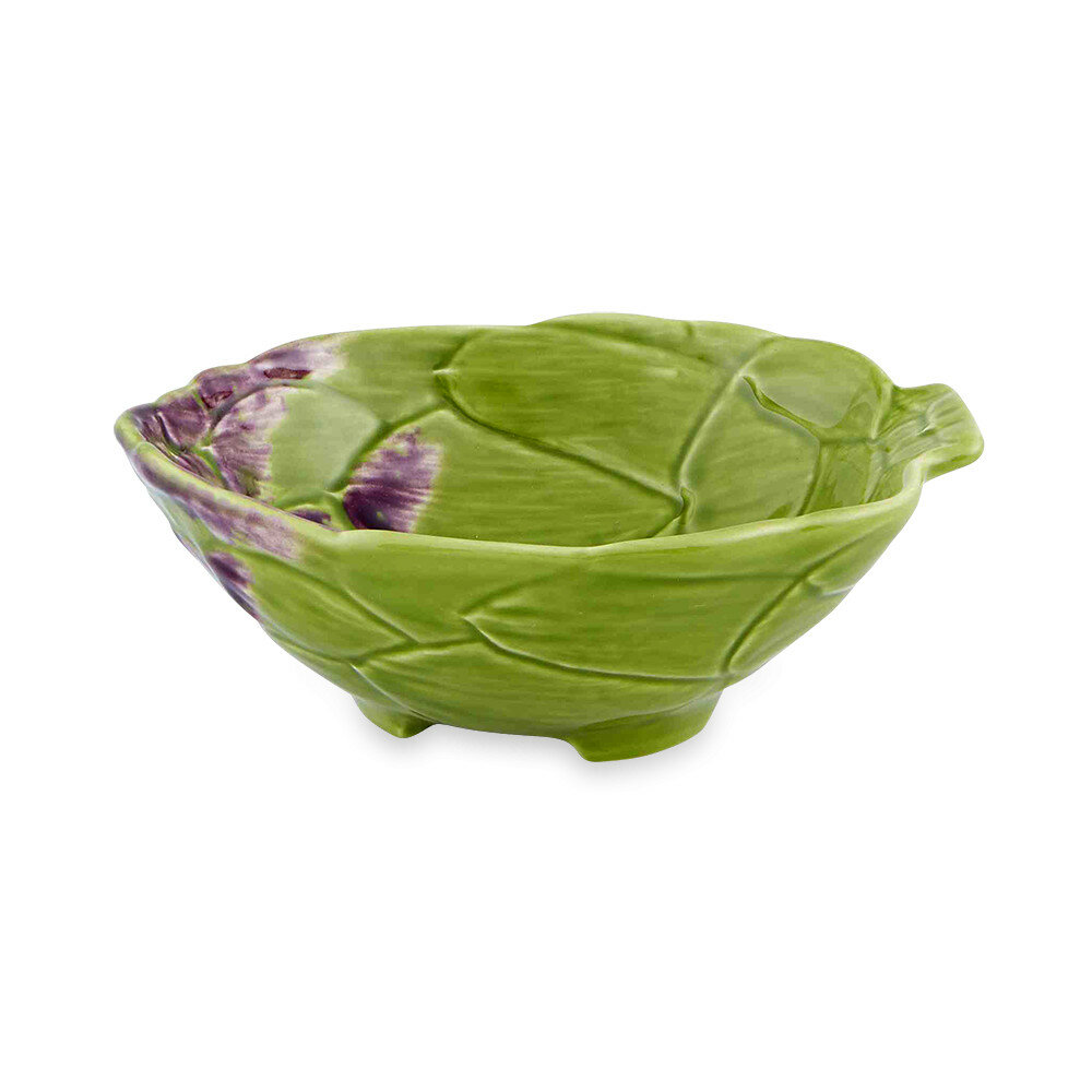 Салатник «Артишок», 14 х 12 х 5 см, керамика, салатовый, декор BOR65024069 Артишок