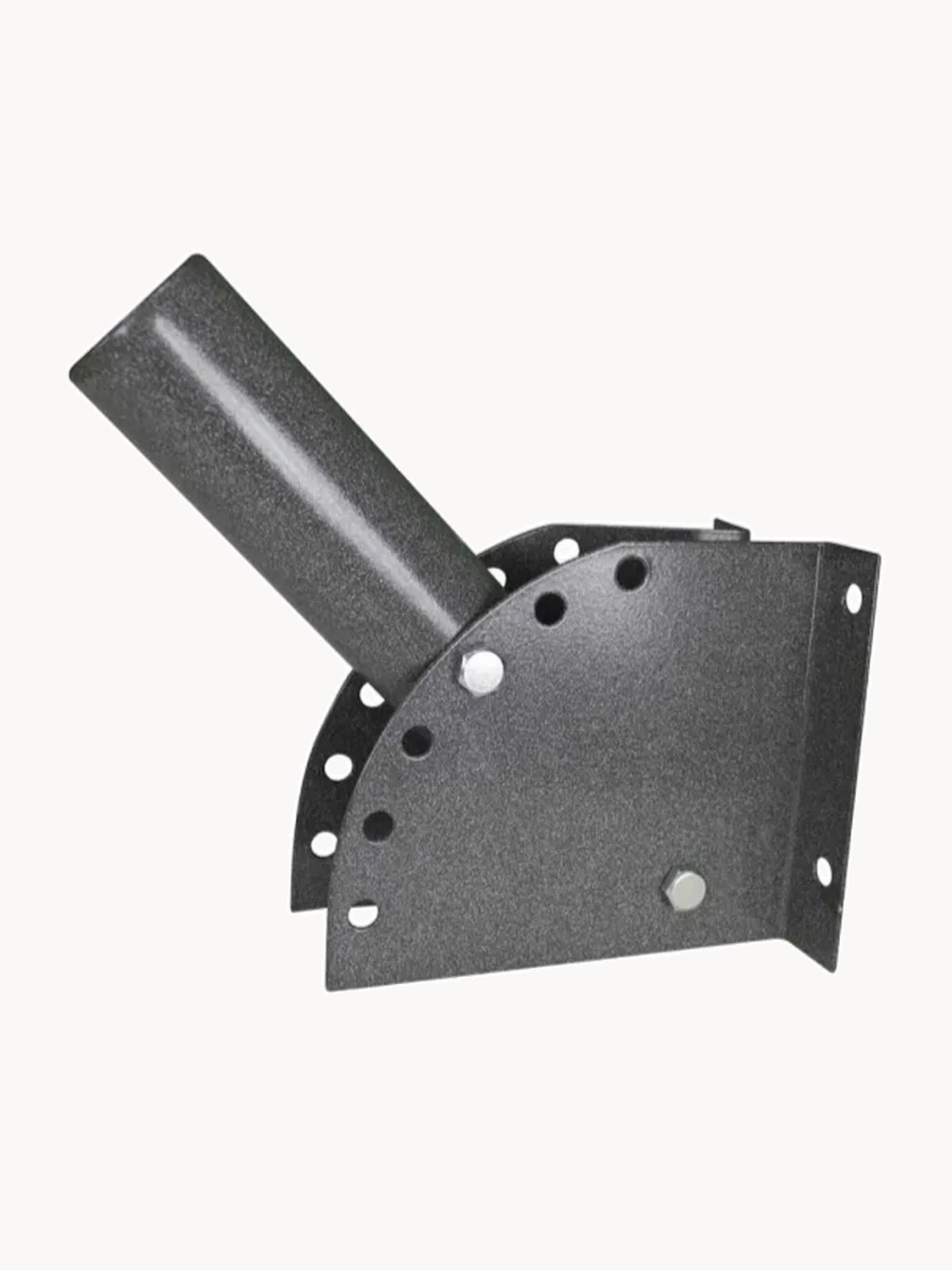 Кронштейн для уличного светильника с переменным углом Delta-Svet крст (на стену), темно-серый