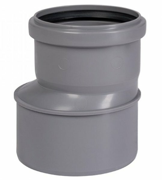 Переход ф110x75 эксцентрический короткий