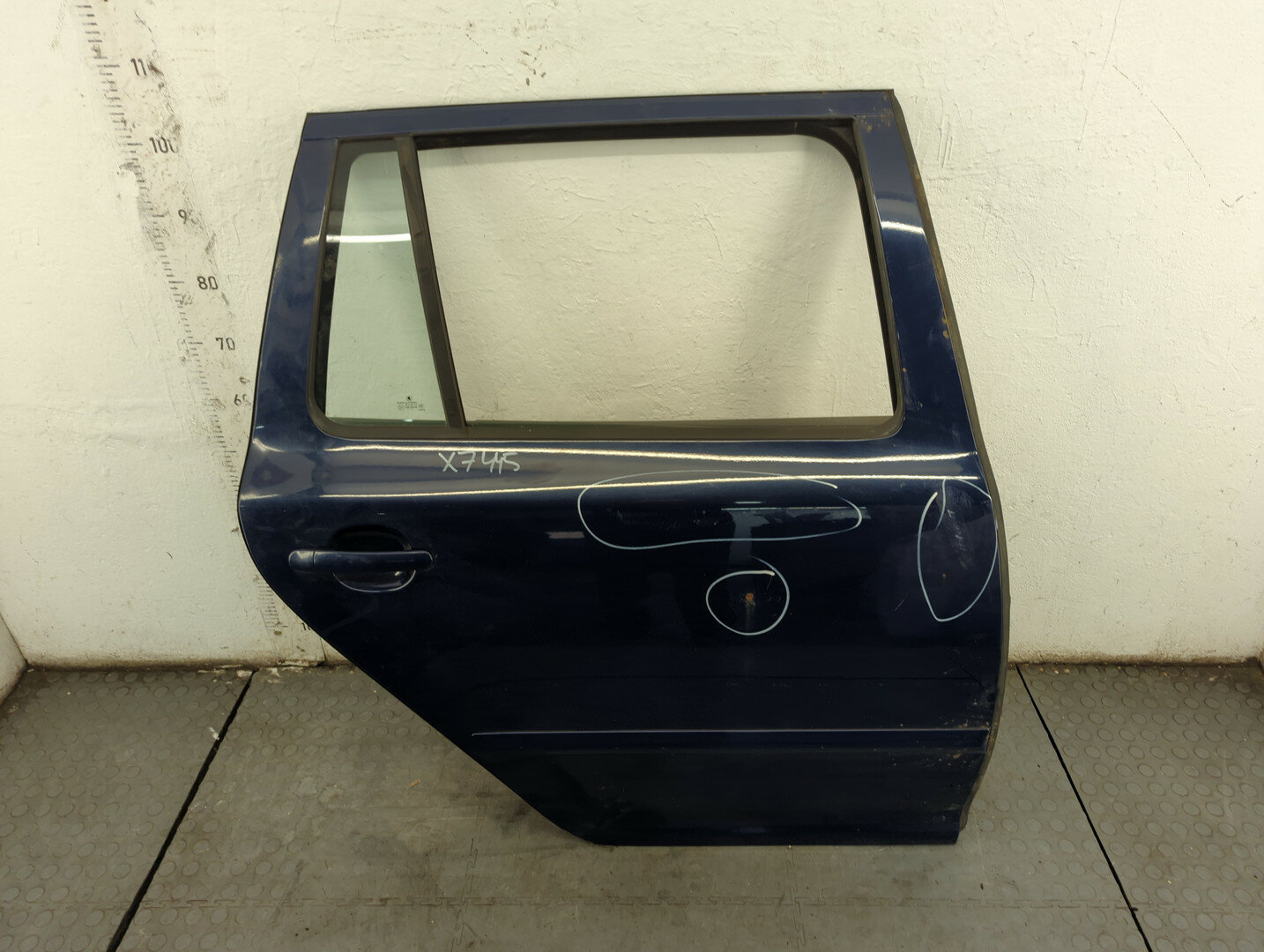 Дверь боковая (легковая) правая задняя Skoda Octavia (A5) Б/У