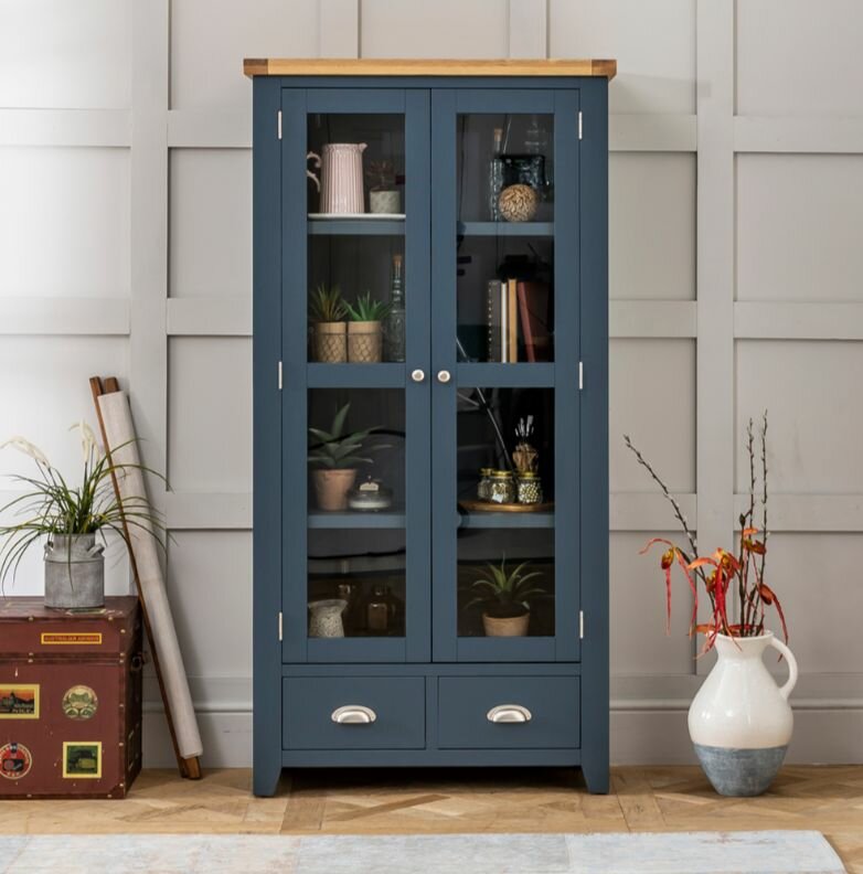 Сервант Хорс-ММ "Кантри 30", массив дерева, модерн, 90x185x40 см