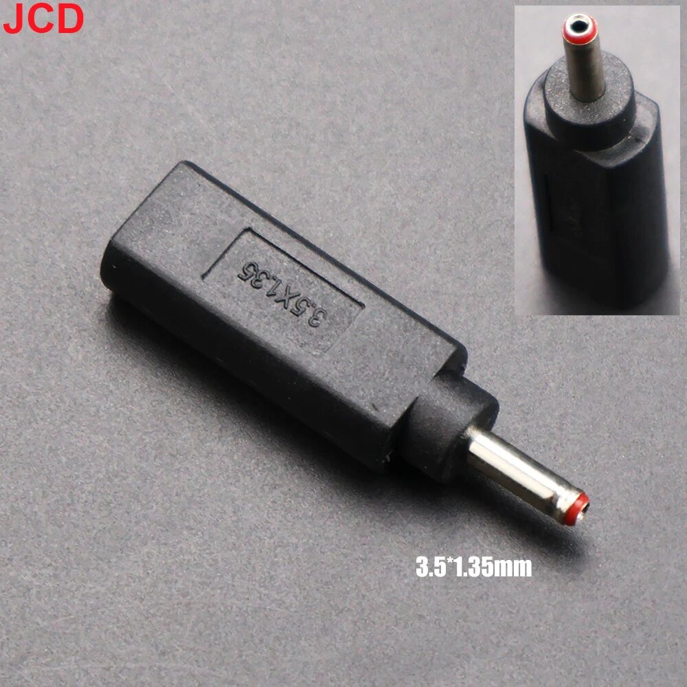 JCD кабель-адаптер USB Type-C на DC 3.5x1.35mm