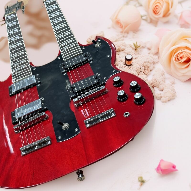 Электрогитара Электроакустическая Gibson Double Head 18-струнная 12-