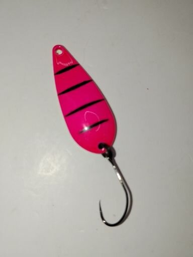 Блесна FOREST PAL Limited 35 мм UV 3.8 г воблер-блесна для щуки, окуня, судака и жереха