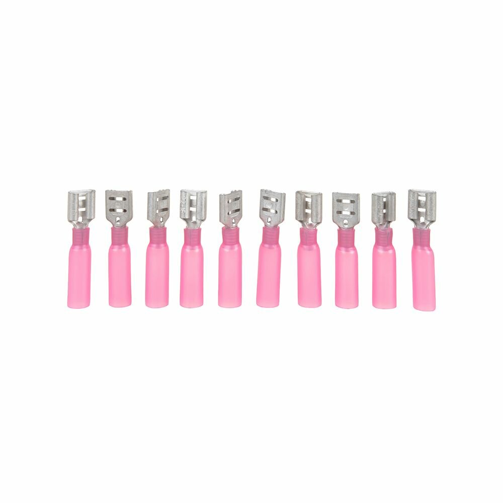 Разъемы плоские РПИ-М(н) 0.5-1.5 AWG(22-16) b 6.6мм (10 шт) красные A0110117 ARNEZI