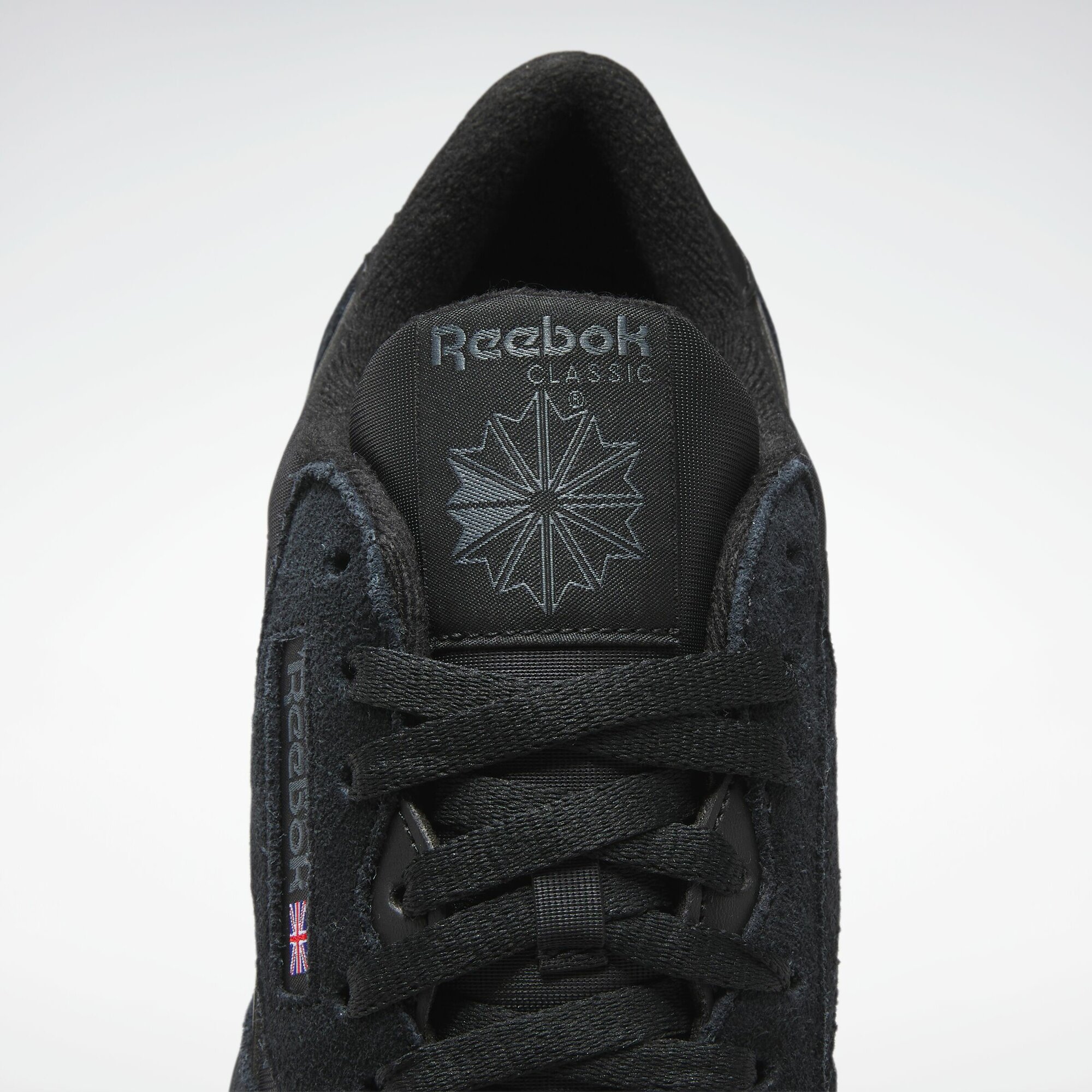 Кроссовки Reebok Classic Nylon, размер 9 US, черный/серый — фото 1