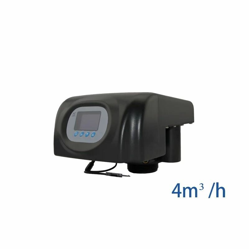 Клапан управления Runxin F82B-LCD для умягчения со счетчиком (DF/UF), 1"