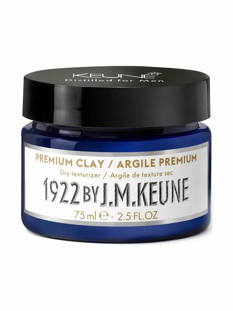 Глина для волос Keune Premium Clay, стайлинг, сильная фиксация