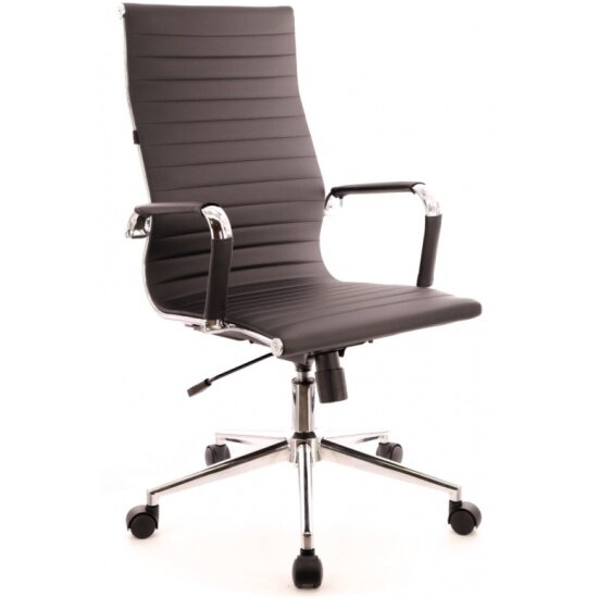 Кресло руководителя Everprof Rio T экoкожа черный