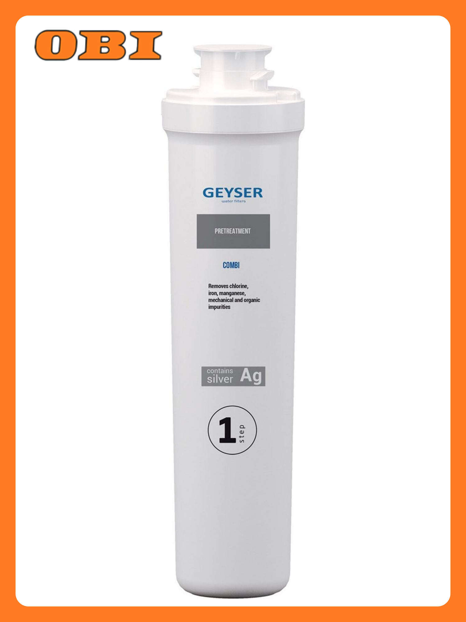 Картридж Гейзер Комби Смарт, для жесткой воды, ресурс 7000 л