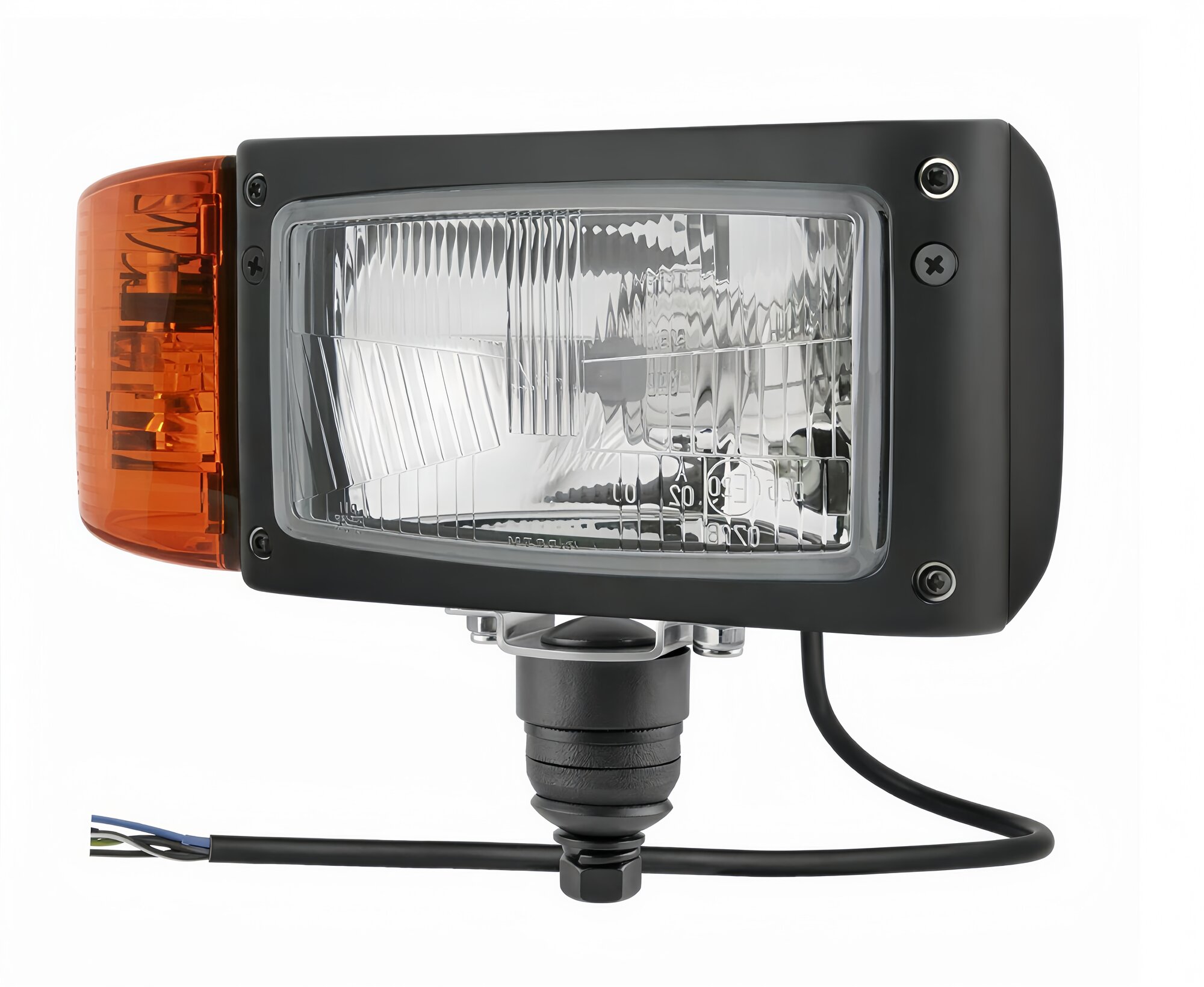 Фара Wesem REPR1.24269, правая, ближнего/дальнего света, с указателем поворота и лампами 24В, (1 шт.)