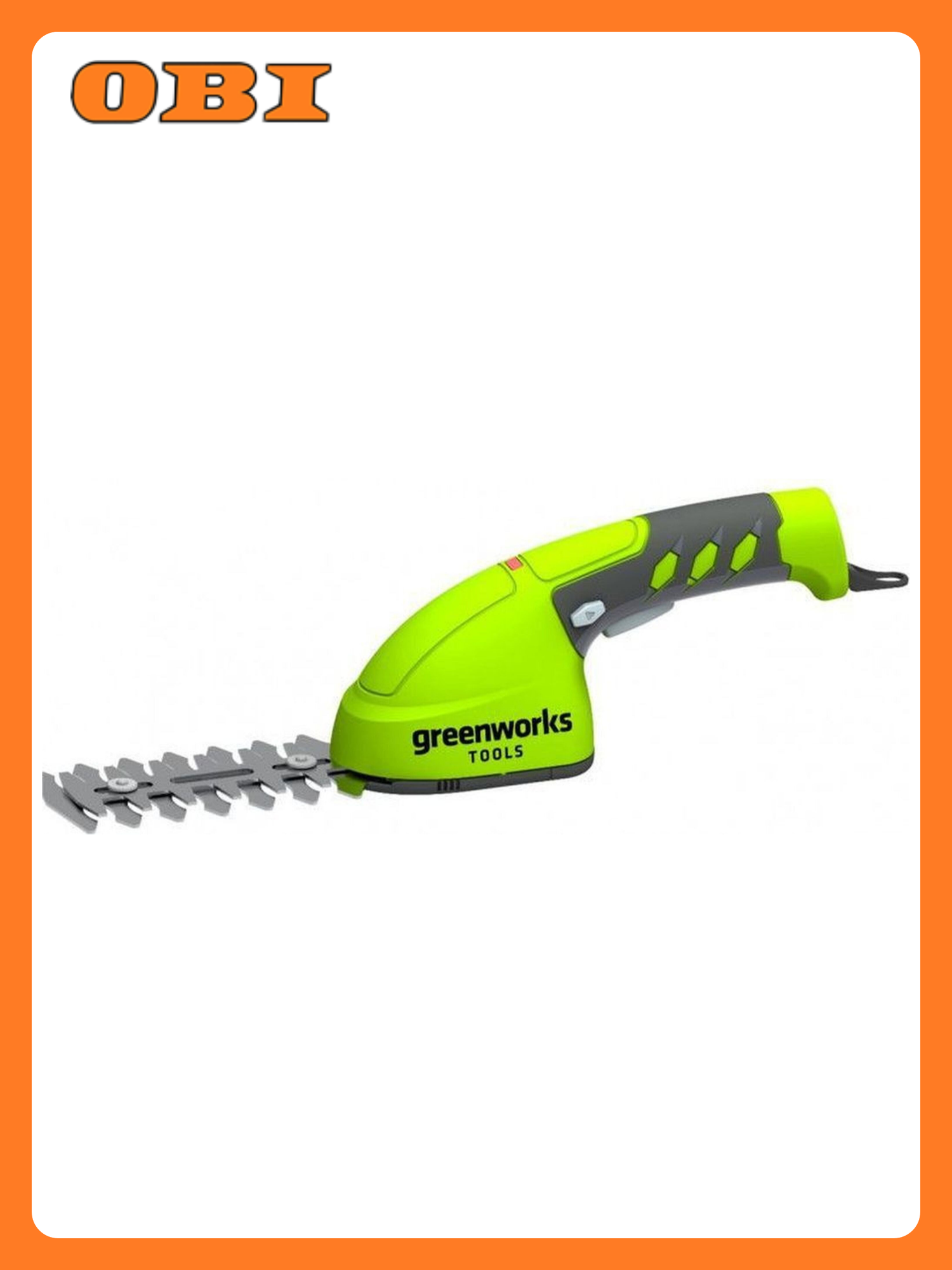 Аккумуляторные ножницы Greenworks G7.2GS