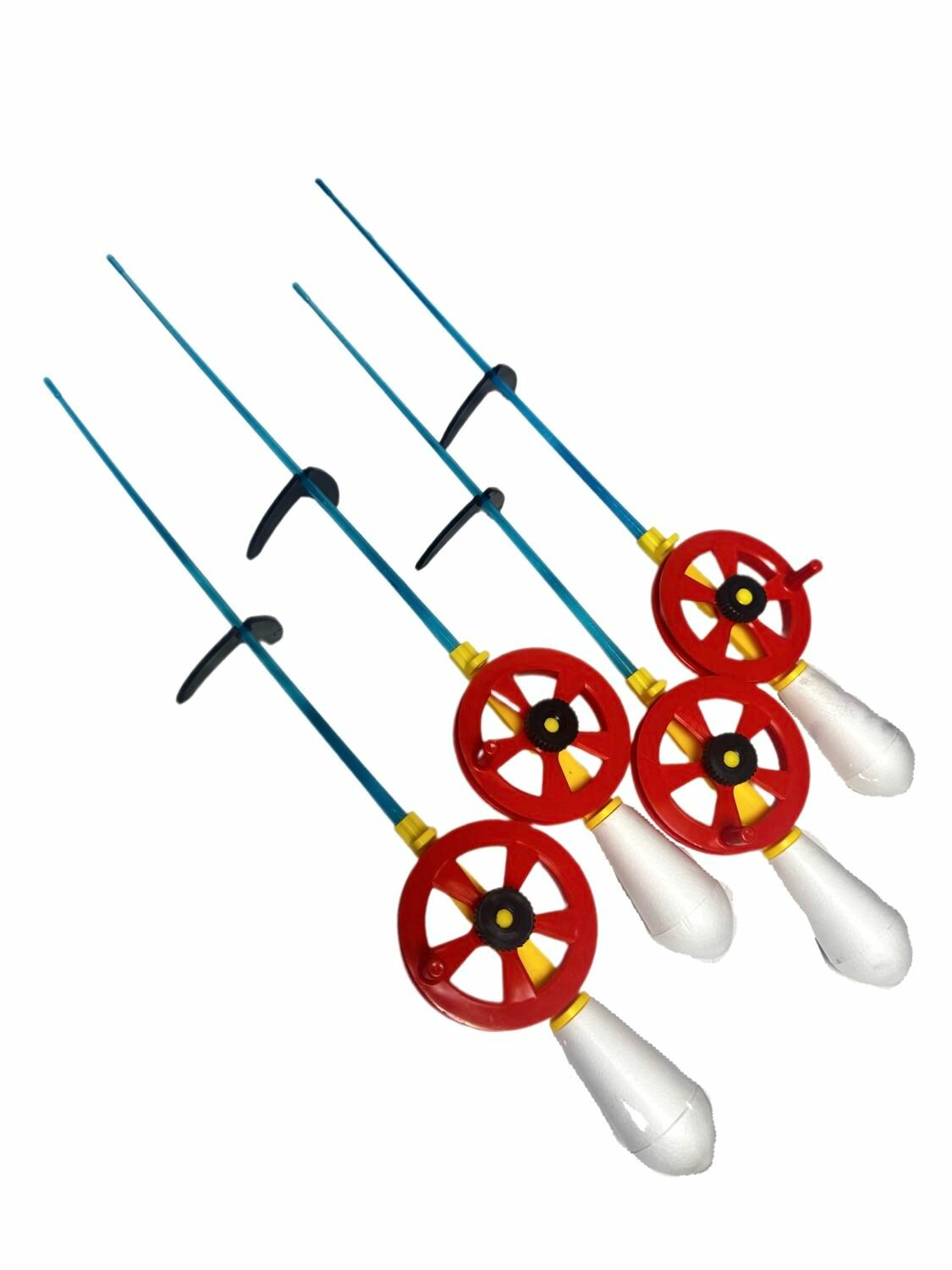 Удочка для зимней рыбалки Скелетон; Удочка зимняя набор 4 шт