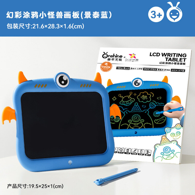 ONSHINE/Childhood Infinity Мультяшный монстр LCD-доска для рисования Детская электронная доска для письма Доска для граффити и рукописного текста