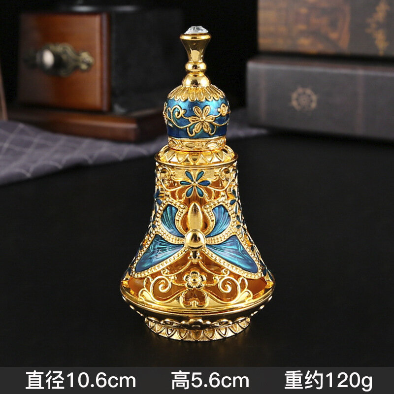 Стеклянные флаконы для духов в стиле Дубая, изысканное украшение, флаконы для арабских эфирных масел, пустые флаконы для духов