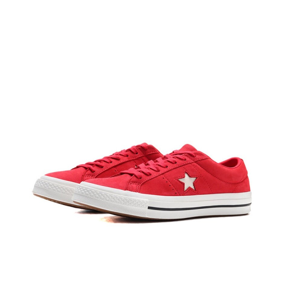 Кроссовки Converse One Star, размер EU 36 стопа (22.5CM), красный — фото 1