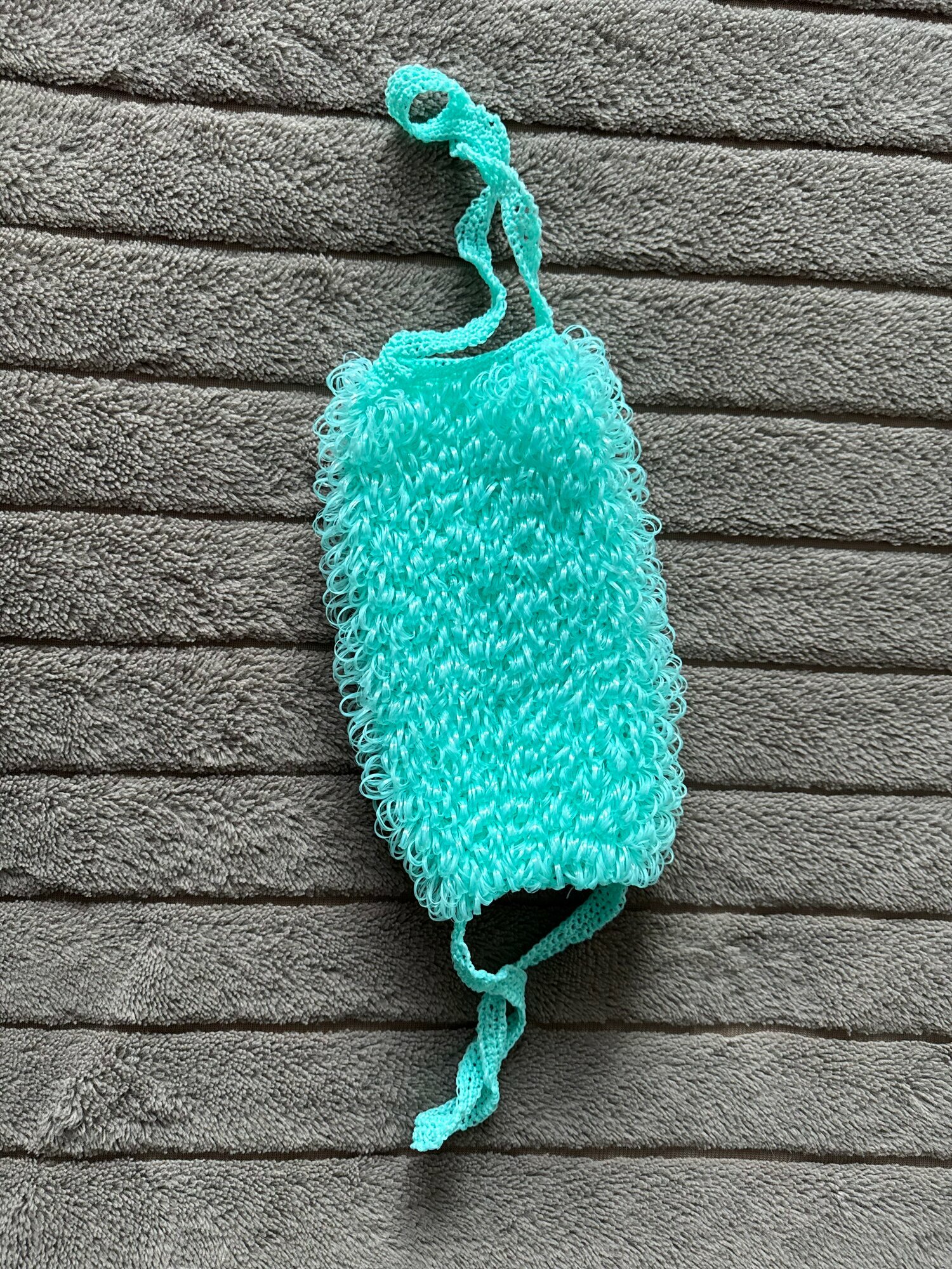 Жесткая массажная мочалка ручной вязки для бани и душа, для мужчин и женщин