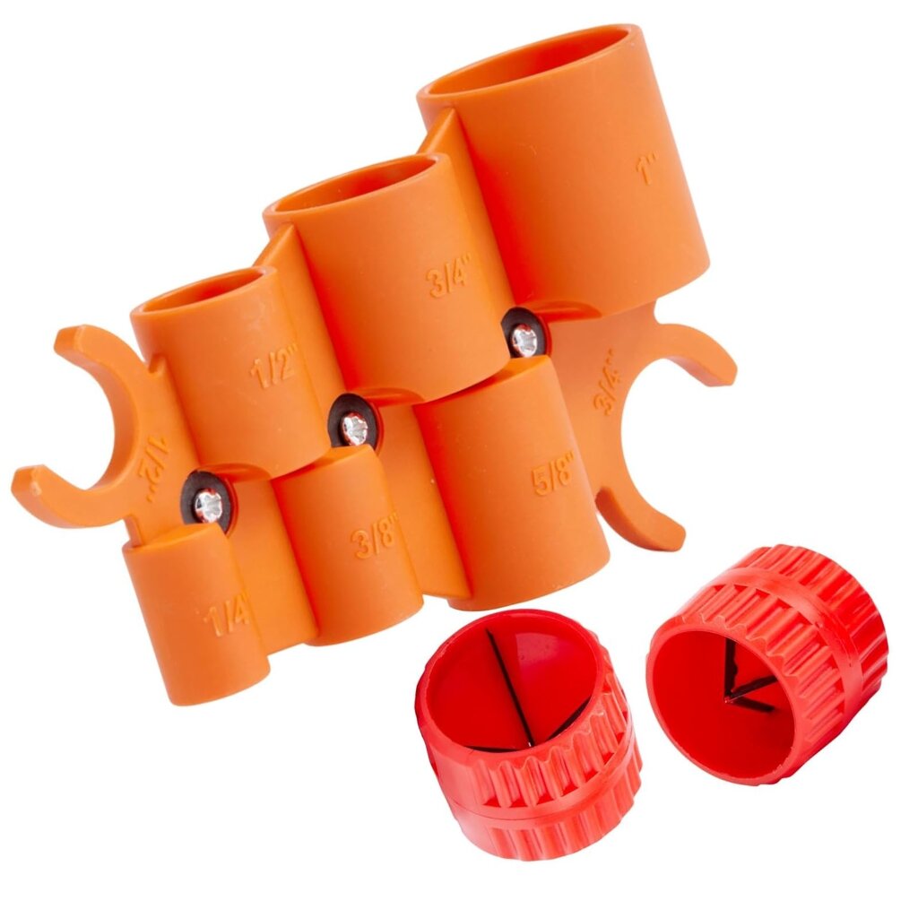 Набор из 3 инструментов для зачистки труб и измерения глубины