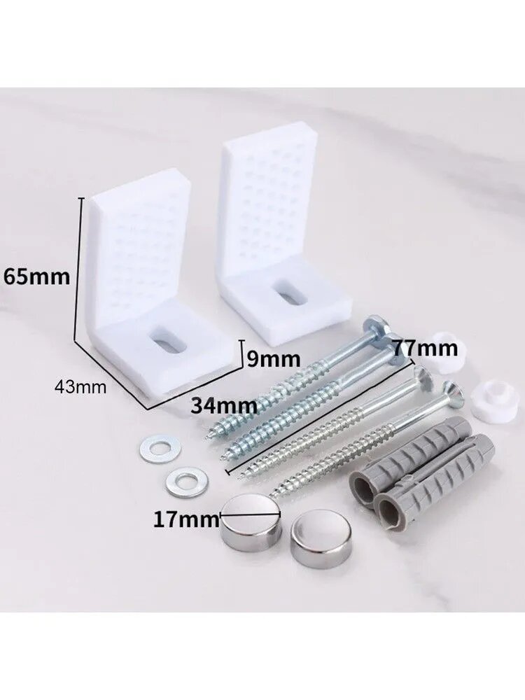 L-образные винты для крепления ножек унитаза