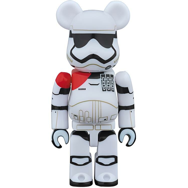 Игрушка унисекс BE@RBRICK First Order Stormtrooper Officer & First Order Stormtrooper 2 Pack White