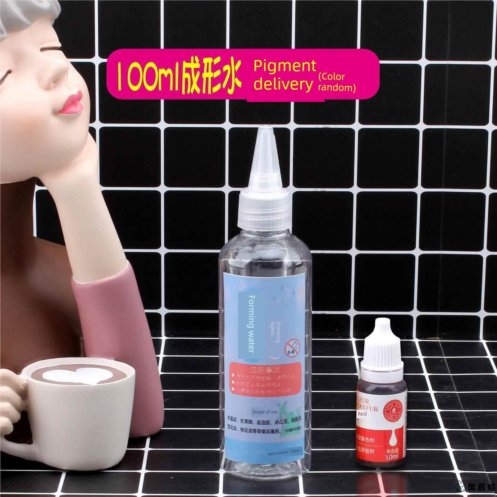 Большая бутылка для формованной воды «Слайм-фея» для изготовления пенящейся глины, нетоксичная, без боракса, дешевые