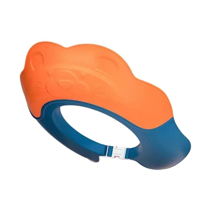 Детская резиновая шапочка для купания, Корона оранжевая