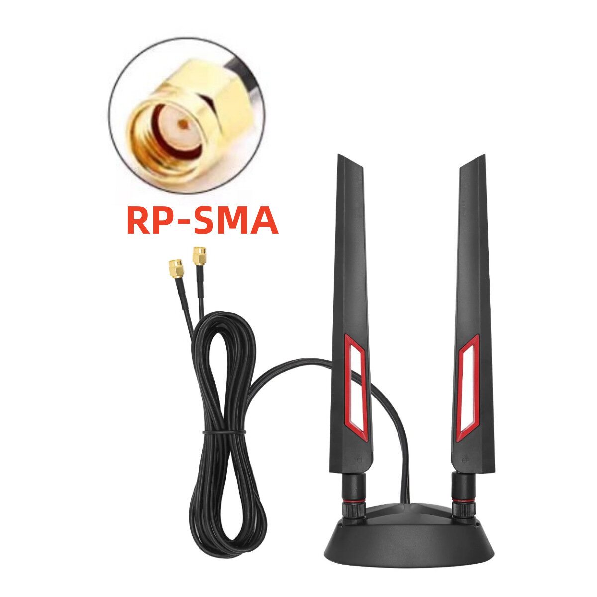 [2025] 2.4/5.8G сетевая карта с антенной WIFI6 WIFI7 настольная беспроводная внешняя двухдиапазонная A10DB