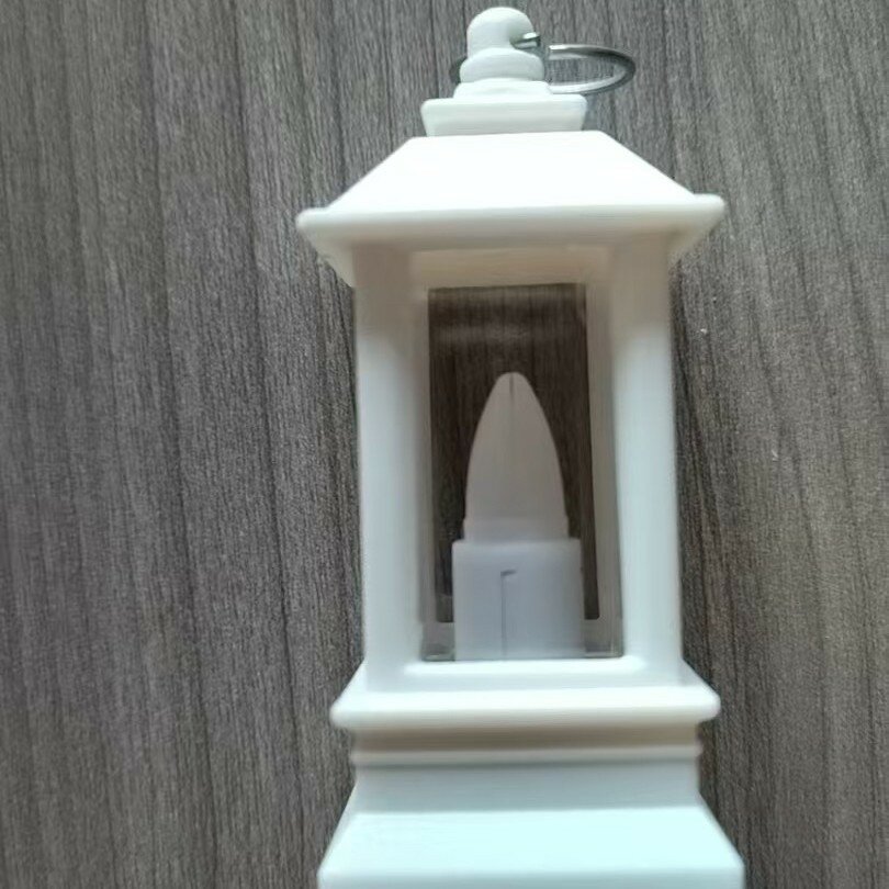 Винтажный маленький фонарь, электронная свеча, светодиодный ночник, уличный рождественский керосиновый фонарь, ручной ветровой фонарь, маленький фонарь