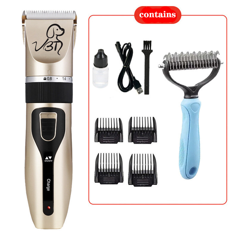 Машинка для стрижки шерсти собак, электрическая машинка для стрижки животных, набор электрических машинок для стрижки, машинка для стрижки шерсти кошек.