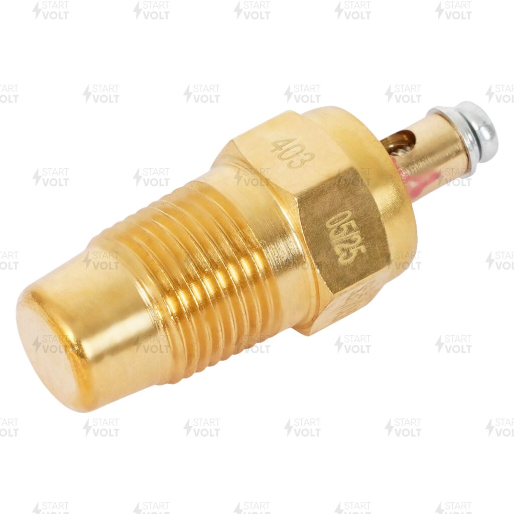 Датчик температуры в гол. блока для а/м УАЗ/ГАЗ/МАЗ/КАМАЗ/тракторы (105C, болт) "STARTVOLT"