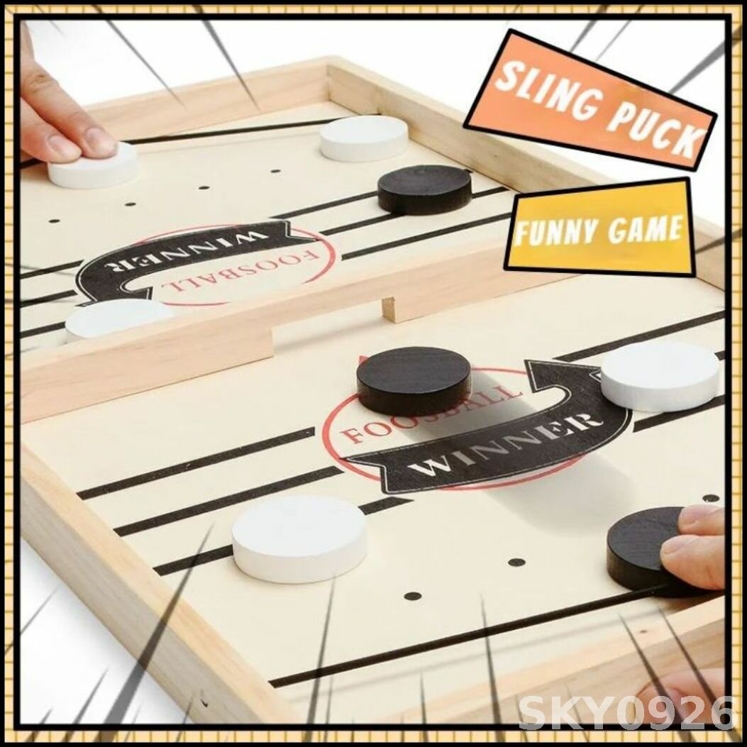 Настольная игра с шашками Foosball Winner, slingpuck, слингпак, настольный хоккей, вышибашки, для вхрослыхи детей