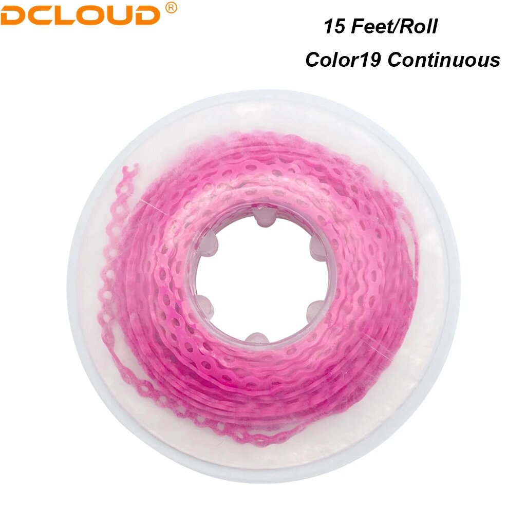 DCLOUD Ортодонтическая цепь 4,57 м, Color19