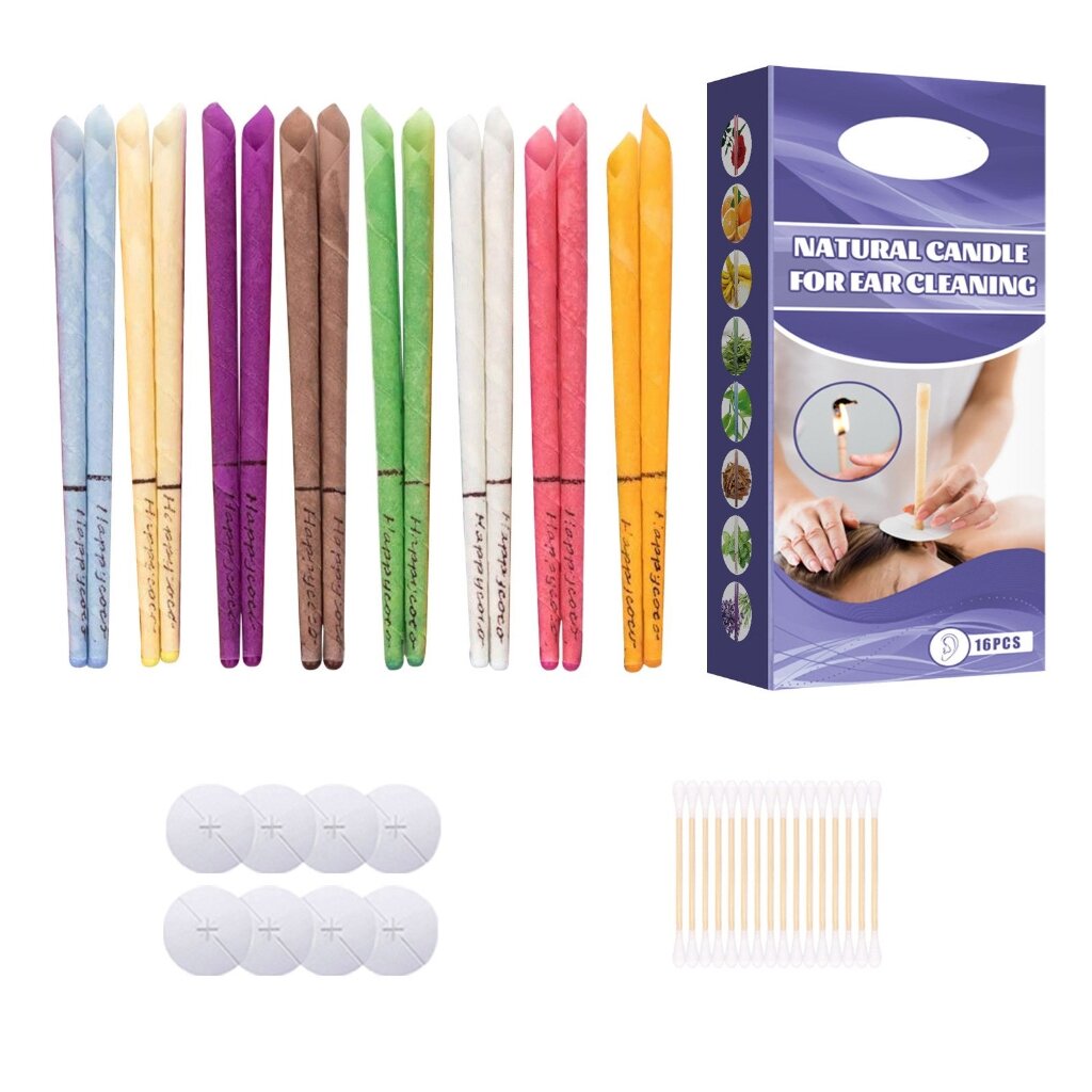 Набор Разноцветных Ушных свечей-E Ear Candle Set