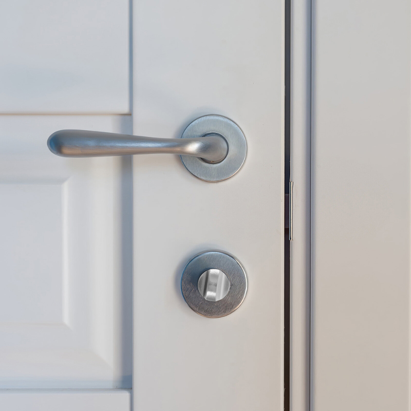 Дверные Замковые Ручки, Из Нержавеющей Стали, Для Безопасности, 2 Штуки