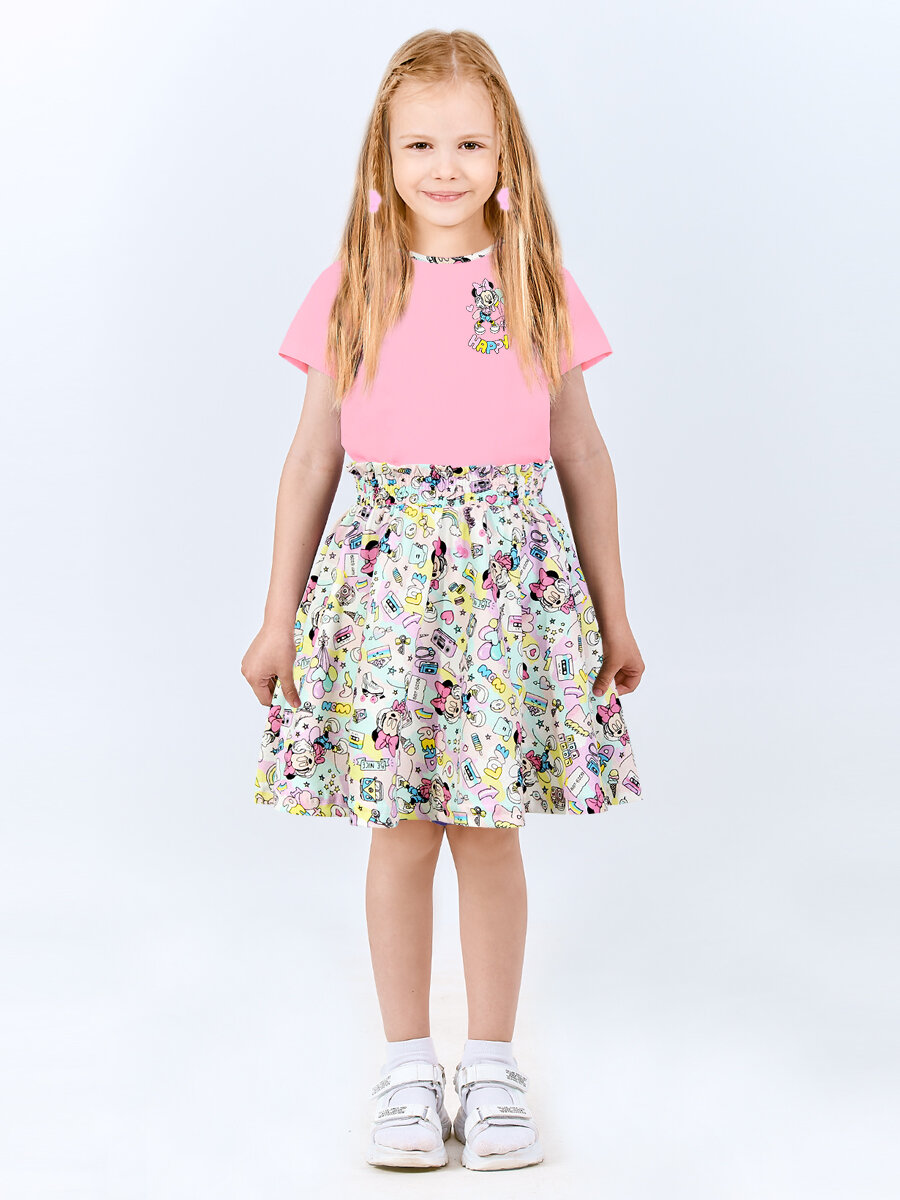 Комплект одежды KETMIN для девочки с юбкой в садик хлопок