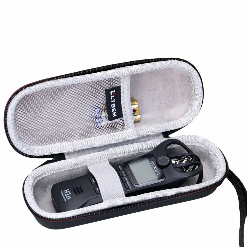 Zoom H1n Жесткий чехол LTGEM из ЭВА для портативного рекордера (2018 Model), защитная сумка для хранения и переноски (только чехол!)