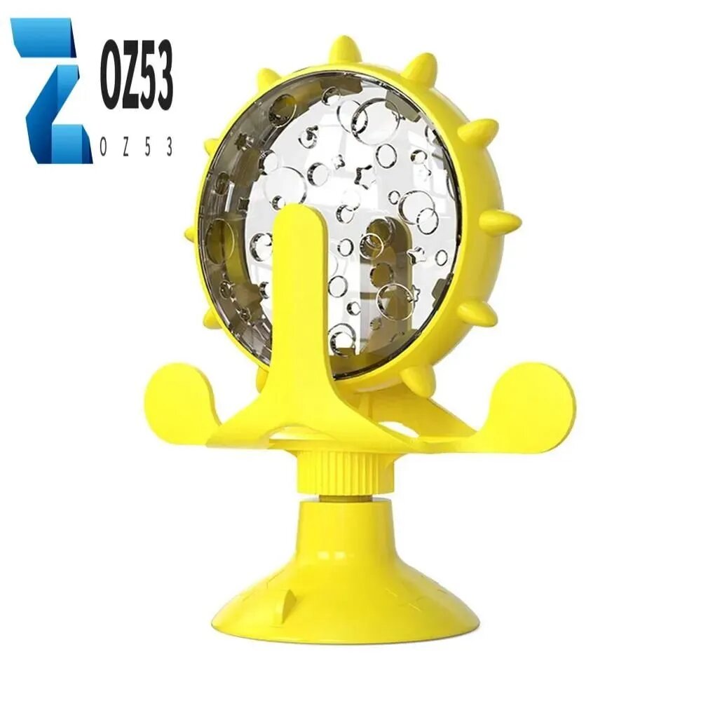 E5(I H E Y) Интерактивная Медленная Кормушка A-Игрушки-Пазлы Для Собак С Мощной Присоской