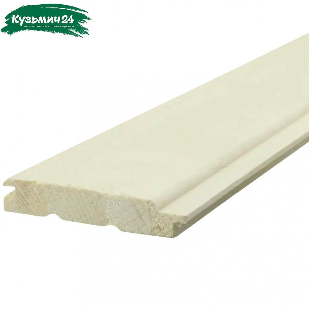 Вагонка Софтлайн, Осина, сорт А, Марий Эл 15х96х2500 мм, в упаковке 10 штук