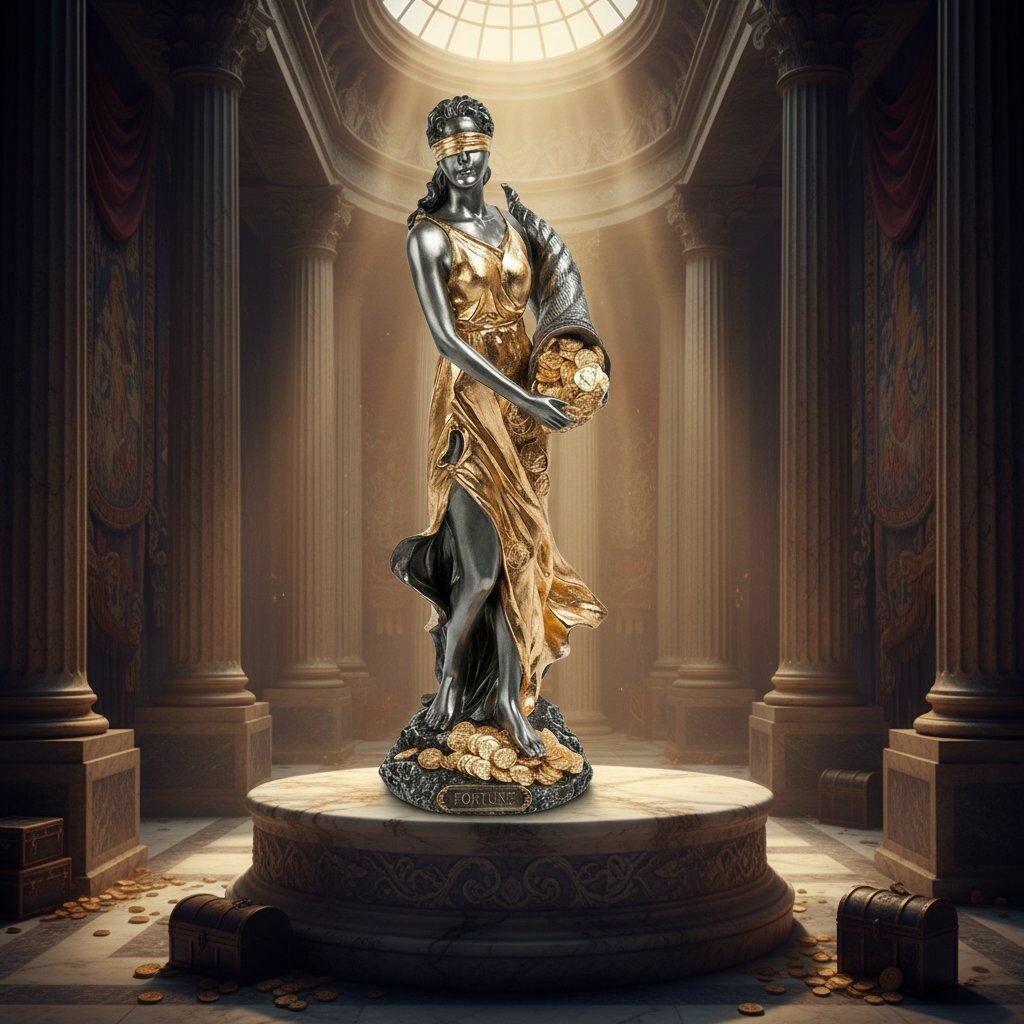 Статуэтка Фортуна - богиня удачи