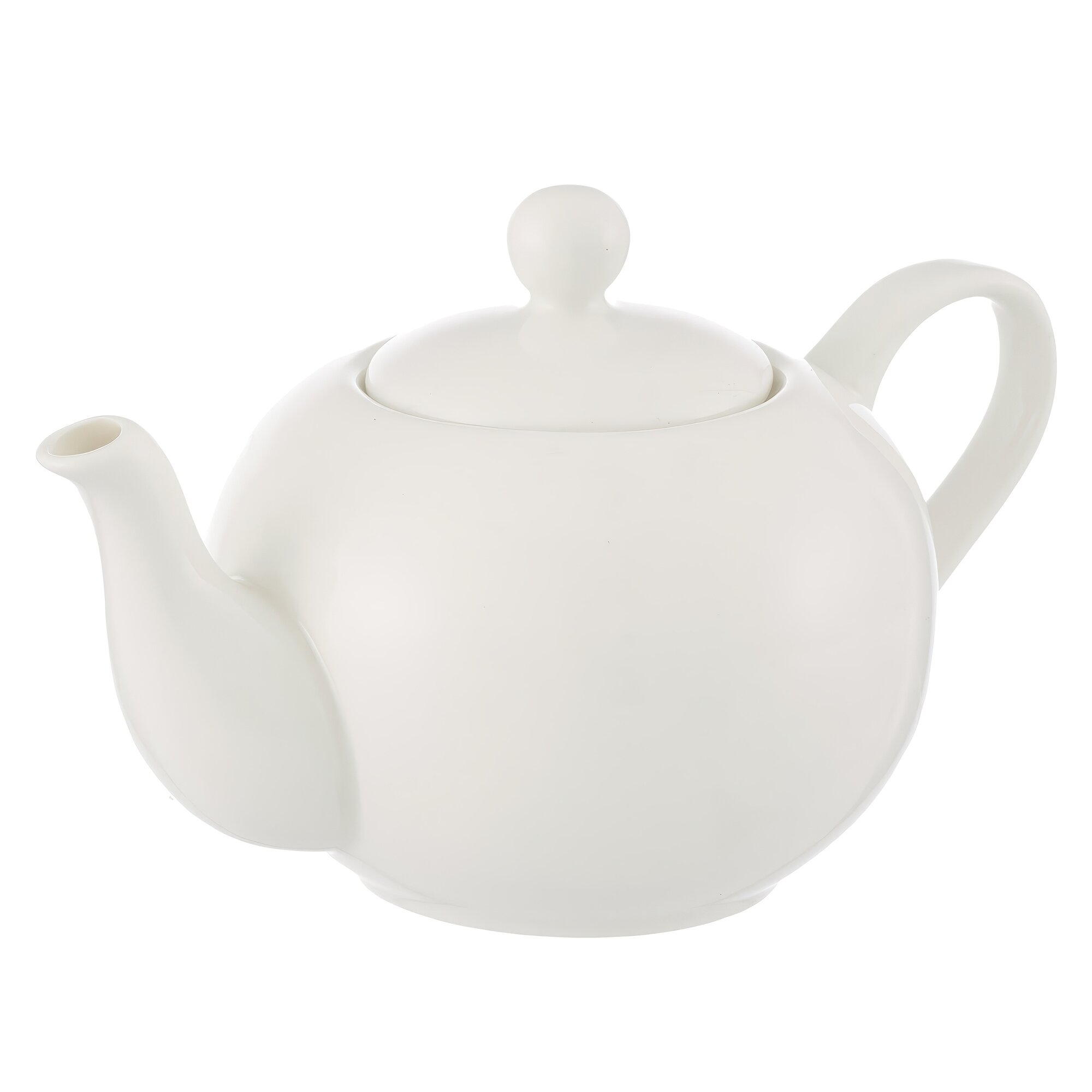 Чайник заварочный Gipfel Blanche 52095, 300 мл, фарфор, белый