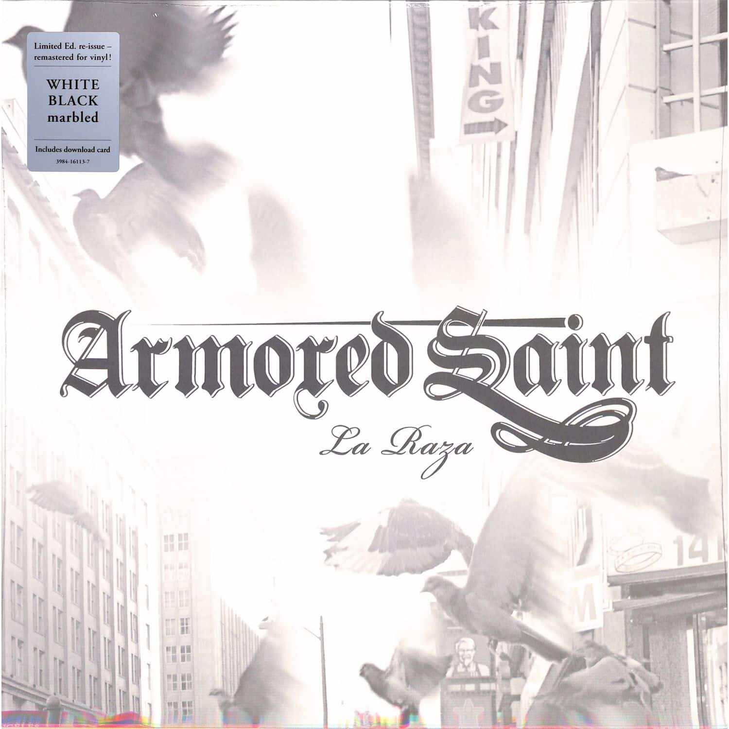 Armored Saint. La Raza (LP Ltd/White Black Marbled Vinyl/Reissue/Виниловая пластинка)