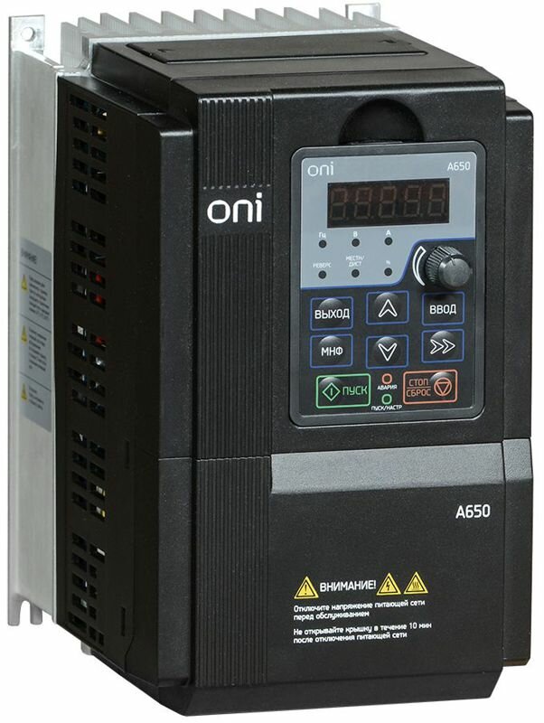 Преобразователь частоты A650 380В 3Ф 7.5кВт 17А C1667: C13885ONI A650-33E075T