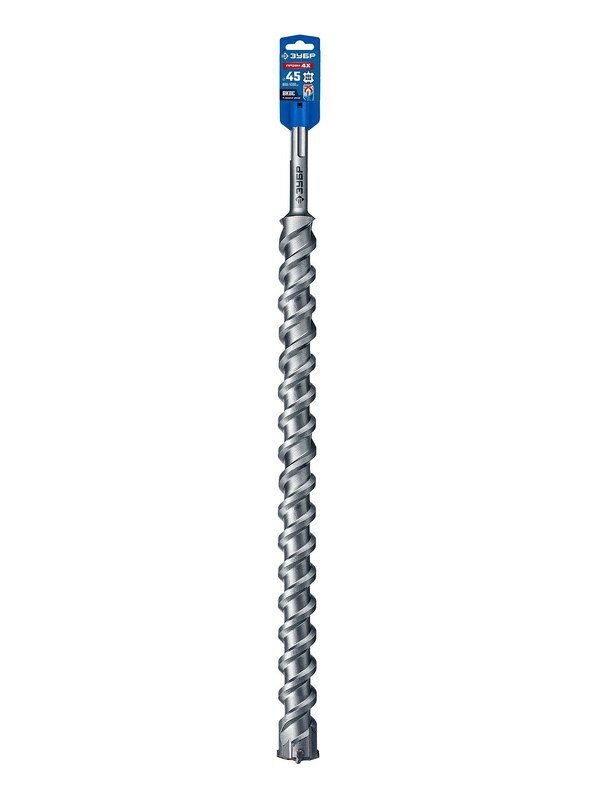 Бур SDS-Max Зубр 29350-880-45_z03 Профи-4Х Профессионал 45x880/1000мм