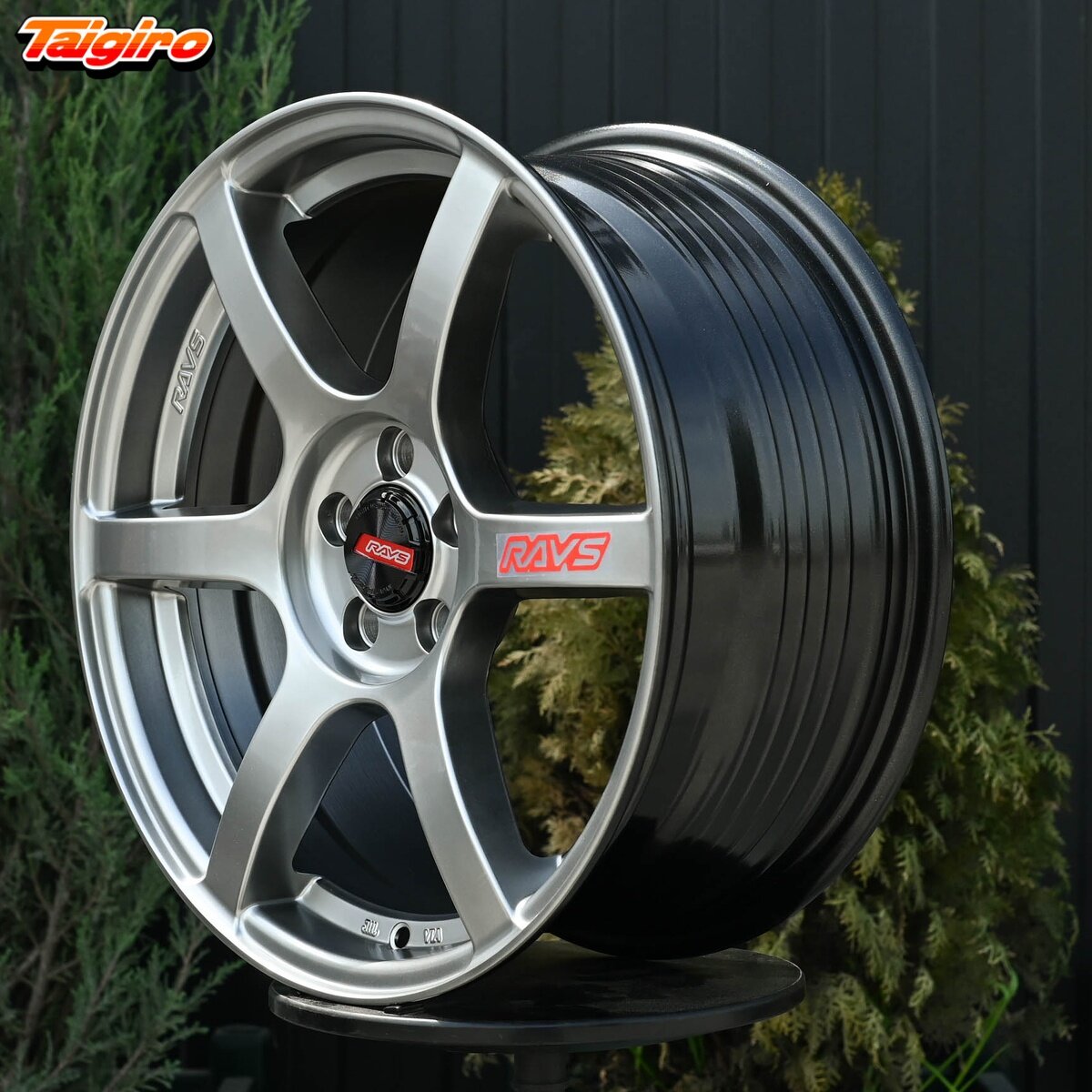 Комплект литых дисков R17 Taigiro F203 7.5J ET40 5*100 Темный хром (R135)
