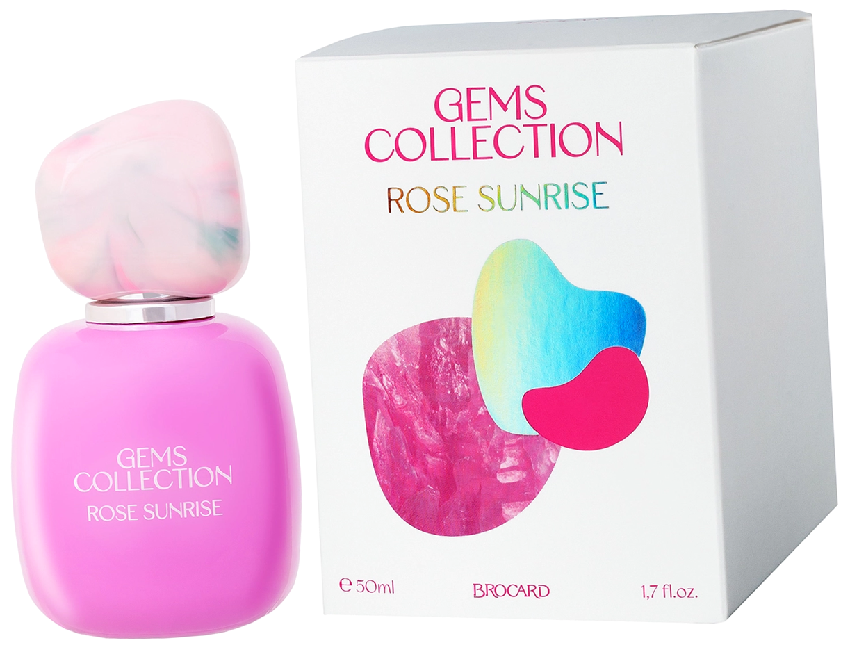 Женская туалетная вода Brocard Rose Sunrise 50 мл - Розовый Рассвет от Брокард